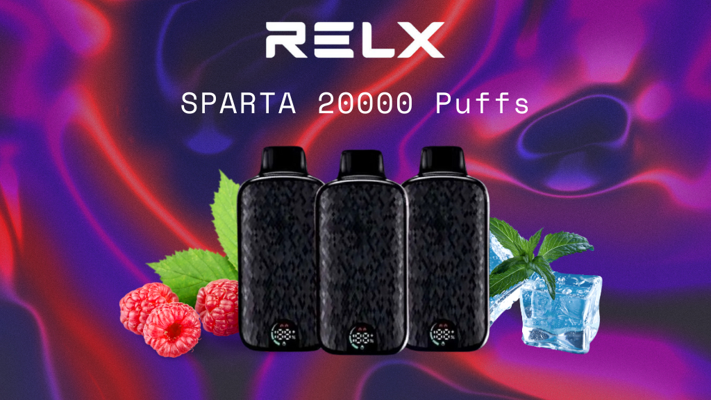 RELX Sparta 20000 Puffs พอตใช้แล้วทิ้ง สูบได้นานถึง 20,000 คำ - JohnStore